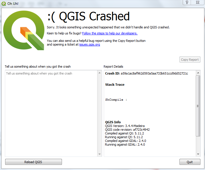 QGIS crashes when qgis2web plugin is opened · Issue #840 · qgis2web/qgis2web · GitHub