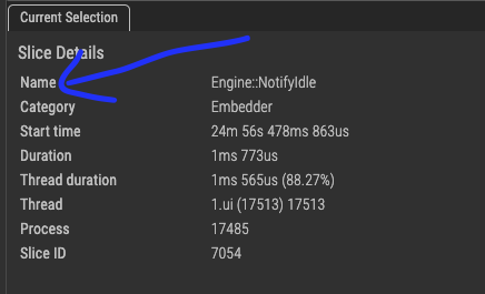 Performance/perfetto: it is not clear name of what is printed · Issue #5123 · flutter/devtools ...