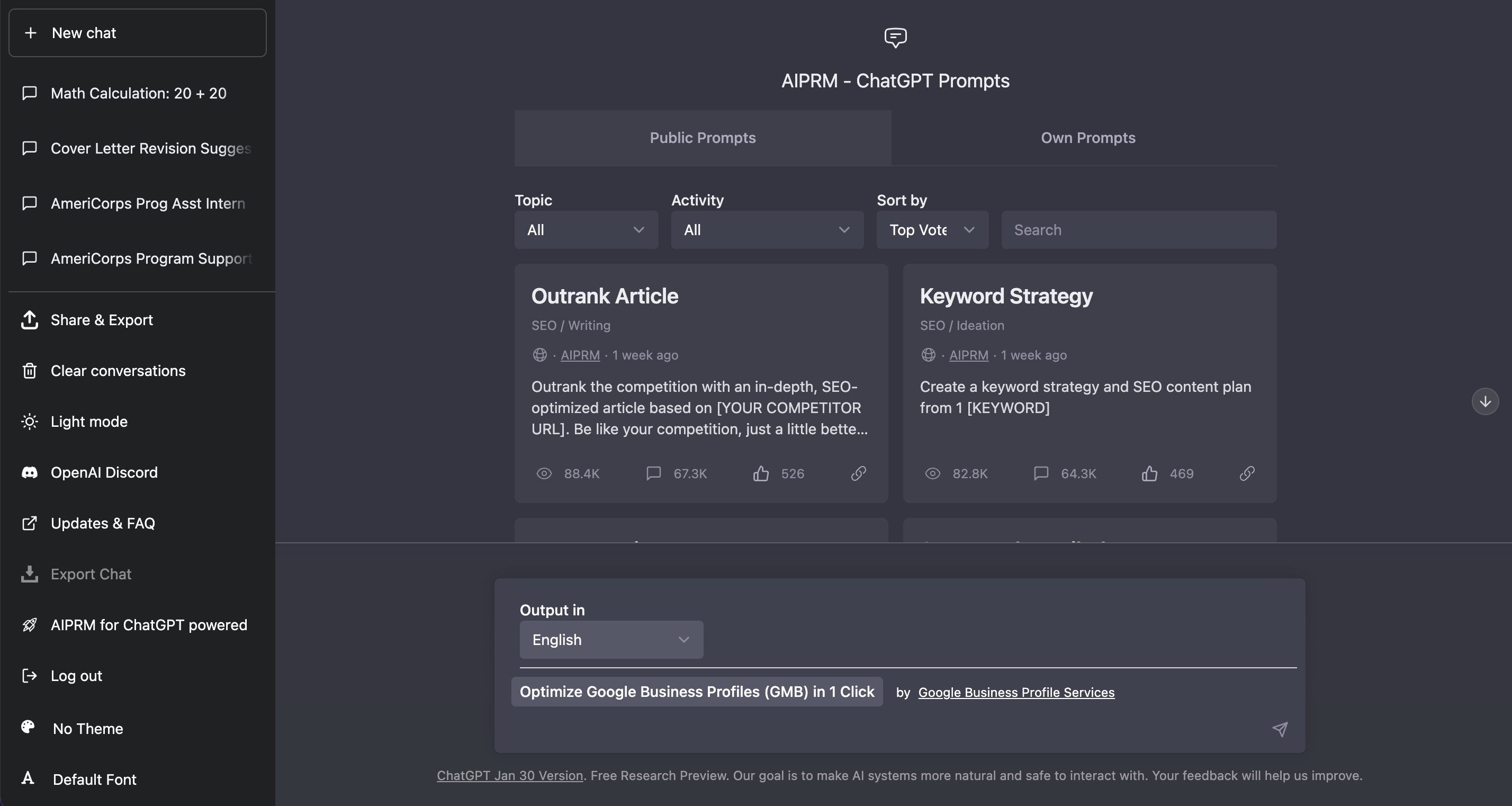 AIRPM as a layout idea · AI-Prompt-Genius AI-Prompt-Genius · Discussion #143 · GitHub
