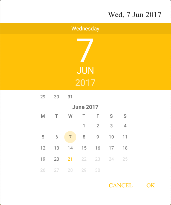 Datepicker Not Selecting Todays Date On Android Vr 511 · Issue 9 · Blackboxvision