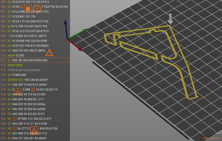 Corrupt Gcode displayed as interface icons · Issue #7875 · prusa3d/PrusaSlicer · GitHub