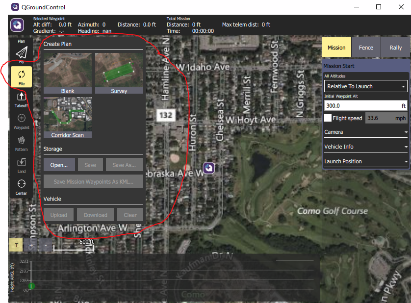 File menu no longer defaults to open when no mission is shown on the Plan screen · Issue #9429 ...