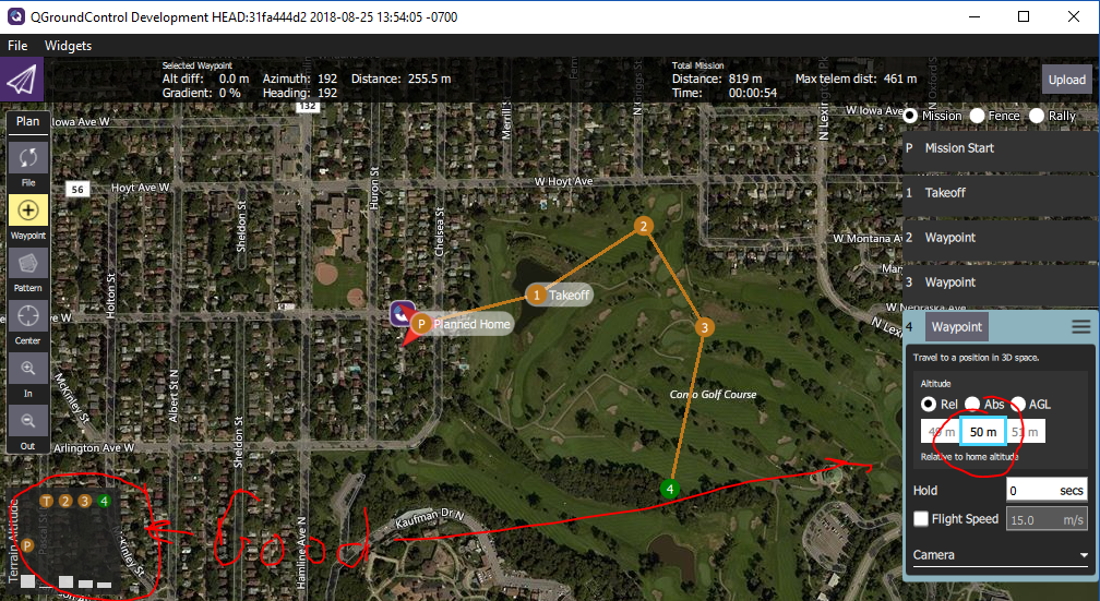 Waypoint altitude not set correctly · Issue #6823 · mavlink ...