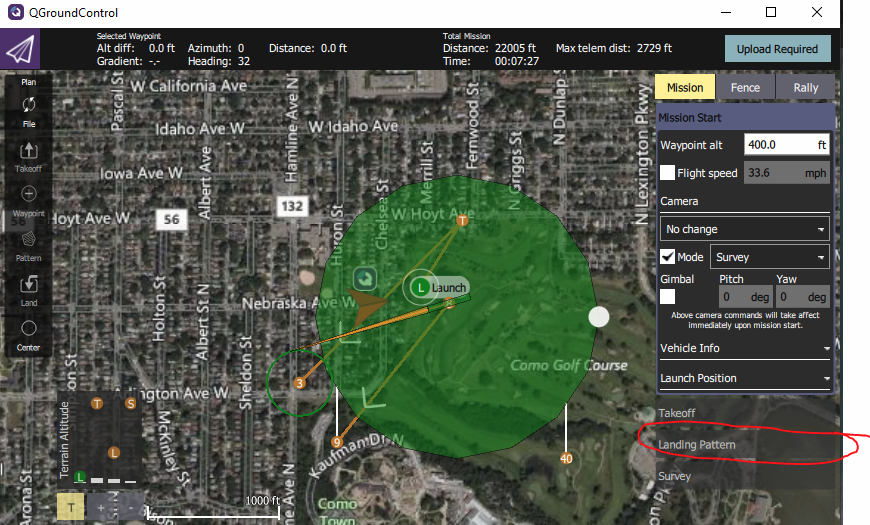 [Feature request (or bug fix?)] Force Landing Pattern to be at the end of the mission · Issue ...