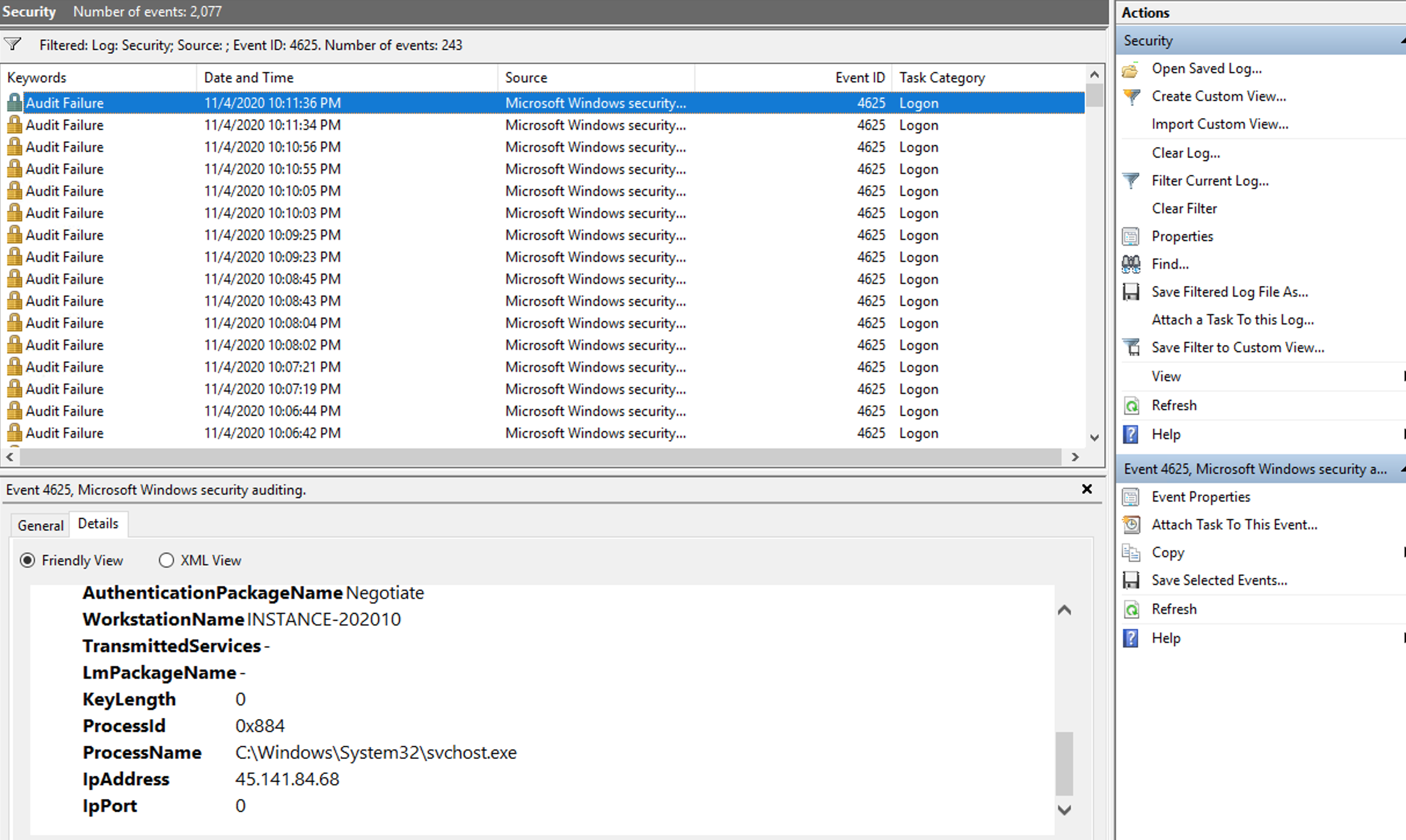 4625 Event not Blocking · Issue #21 · devnulli/EvlWatcher · GitHub
