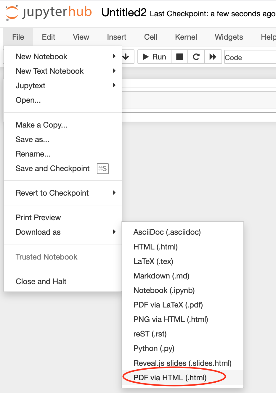 Error in downloading as pdf · Issue #5221 · berkeley-dsep-infra/datahub · GitHub