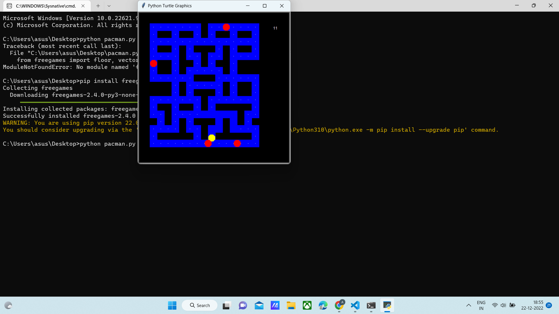 GitHub - aditya-ti/pacman