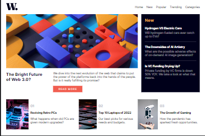 GitHub - PriskinZsuzsanna/ReactFrontendmentor-Project-news-homepage