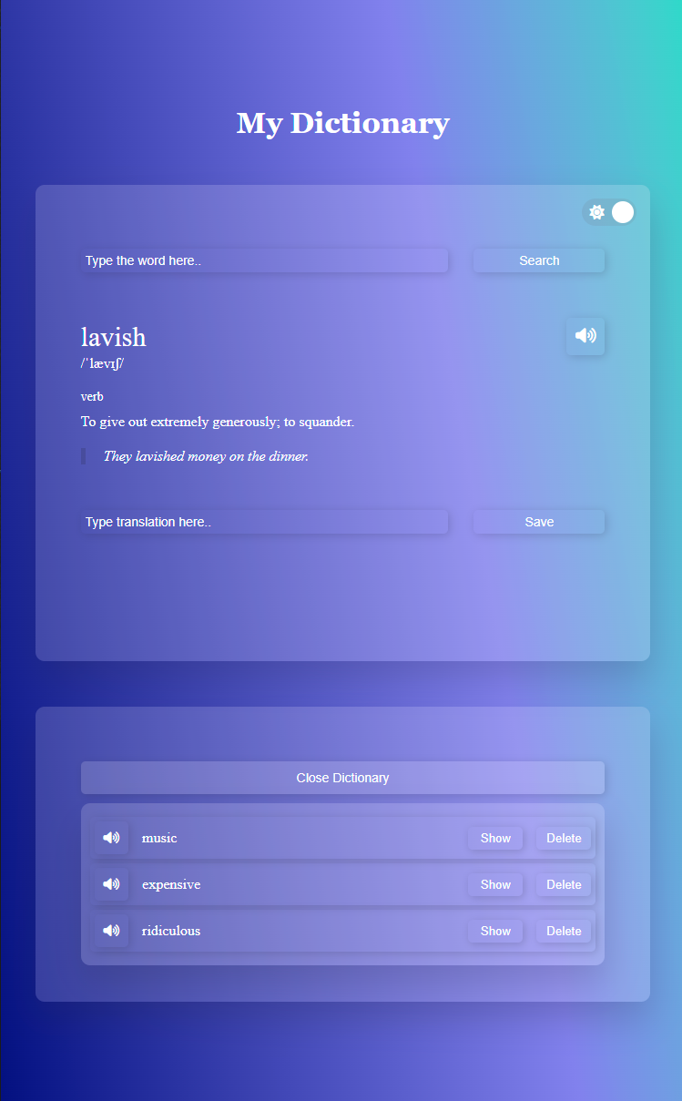GitHub - PriskinZsuzsanna/OOP-Dictionary