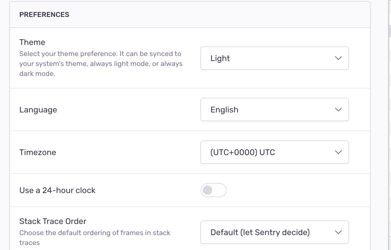 How to change the language of the front-end page · Issue #1713 · getsentry/self-hosted · GitHub