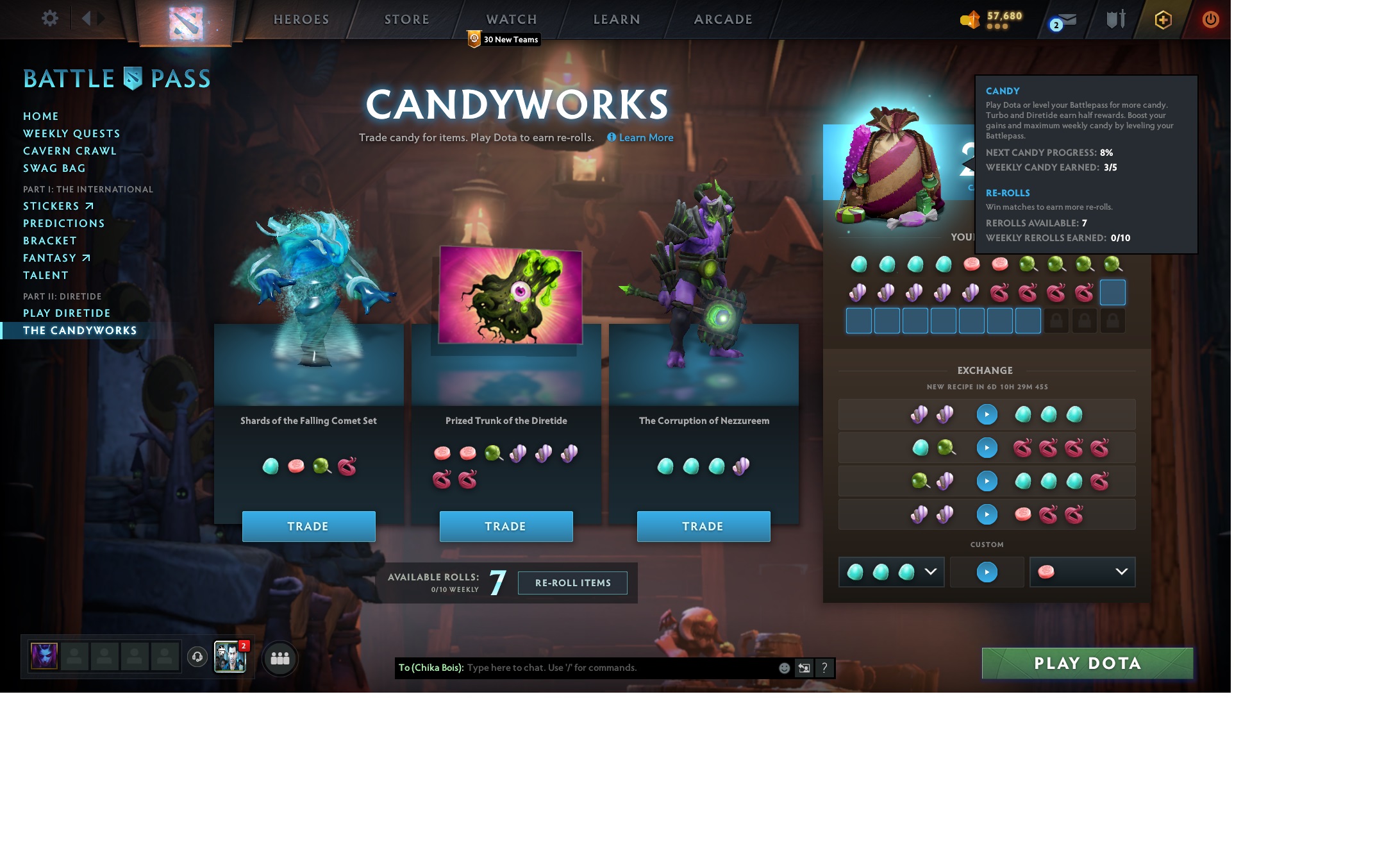 Candy is stuck on same 5/5 · Issue #6104 · ValveSoftware/Dota2-Gameplay · GitHub