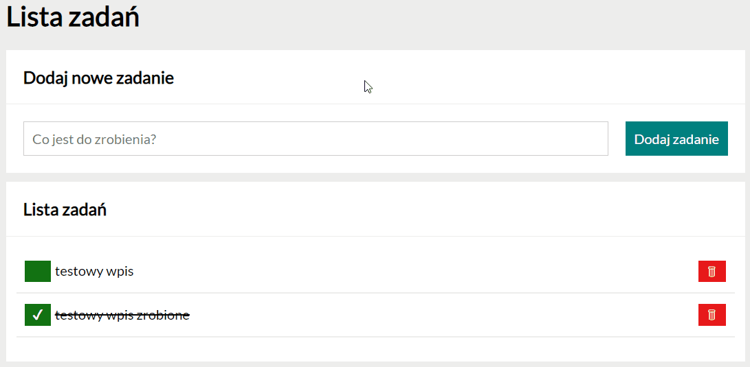 GitHub - SebastianNadialkowski/Task-List
