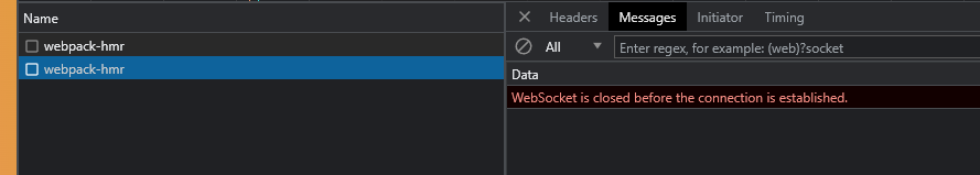 Hmr Breaks In 13 4 3 And 13 4 4 And In 13 4 8 When Used With Custom Server · Issue 50881