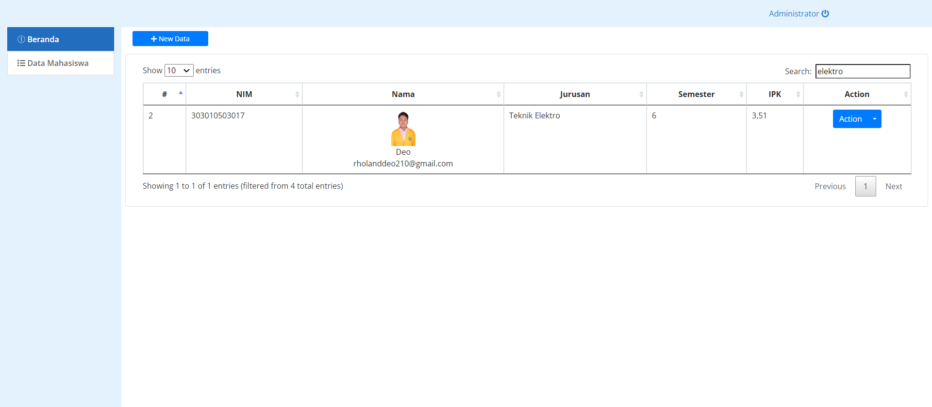 Github Rholanddeo Sistem Informasi Mahasiswa