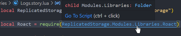 IntelliSense doesn't work for sub-project files · Issue #177 · NightrainsRbx/RobloxLsp · GitHub