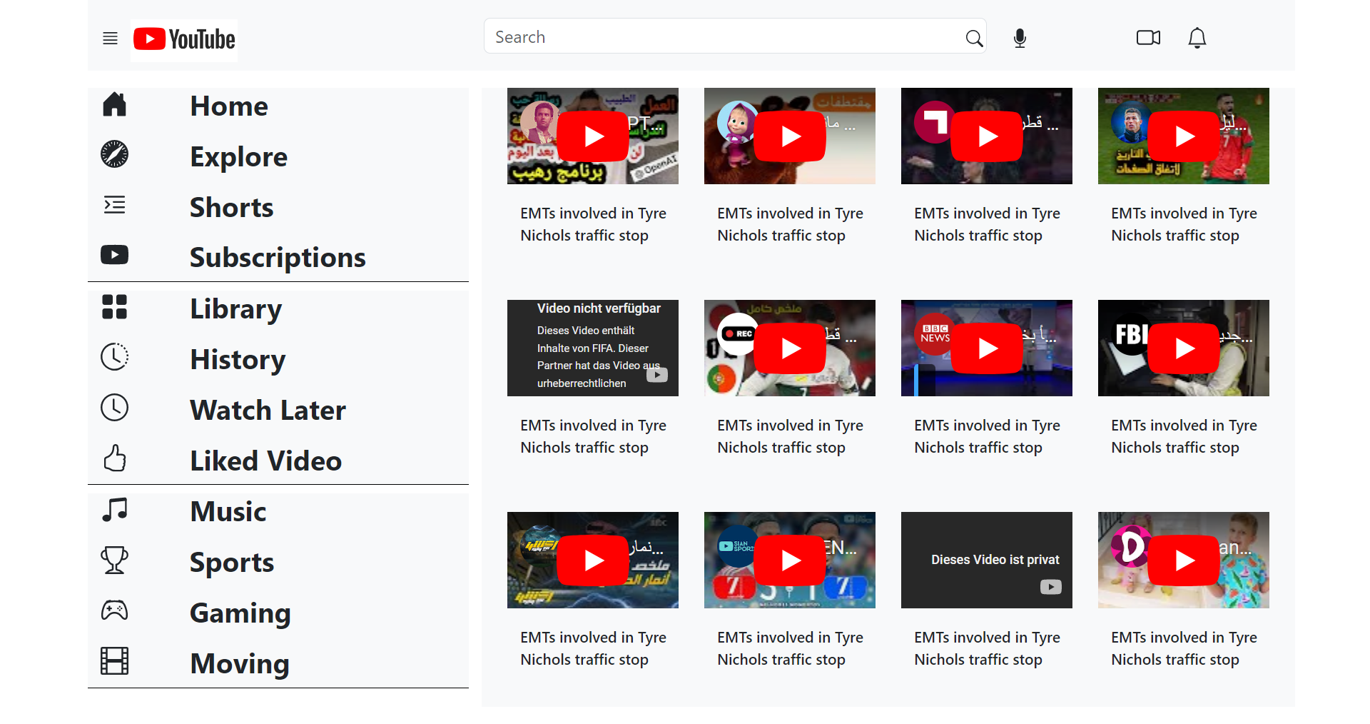 GitHub - wisamosman/youtube: Copy project from the home page of the YouTube program with the use ...