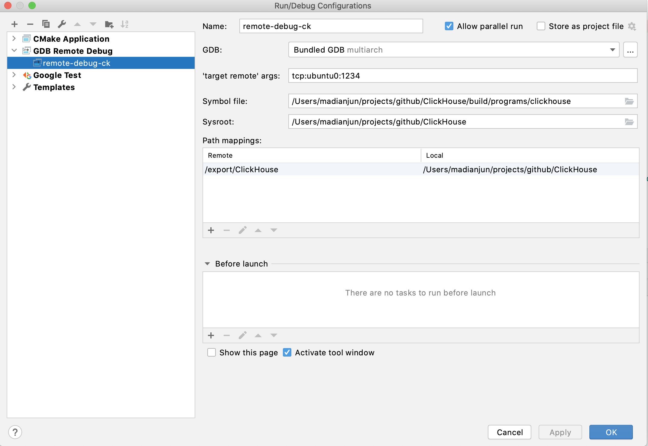 CLion remote debug · Issue #74 · cloudnativecube/octopus · GitHub