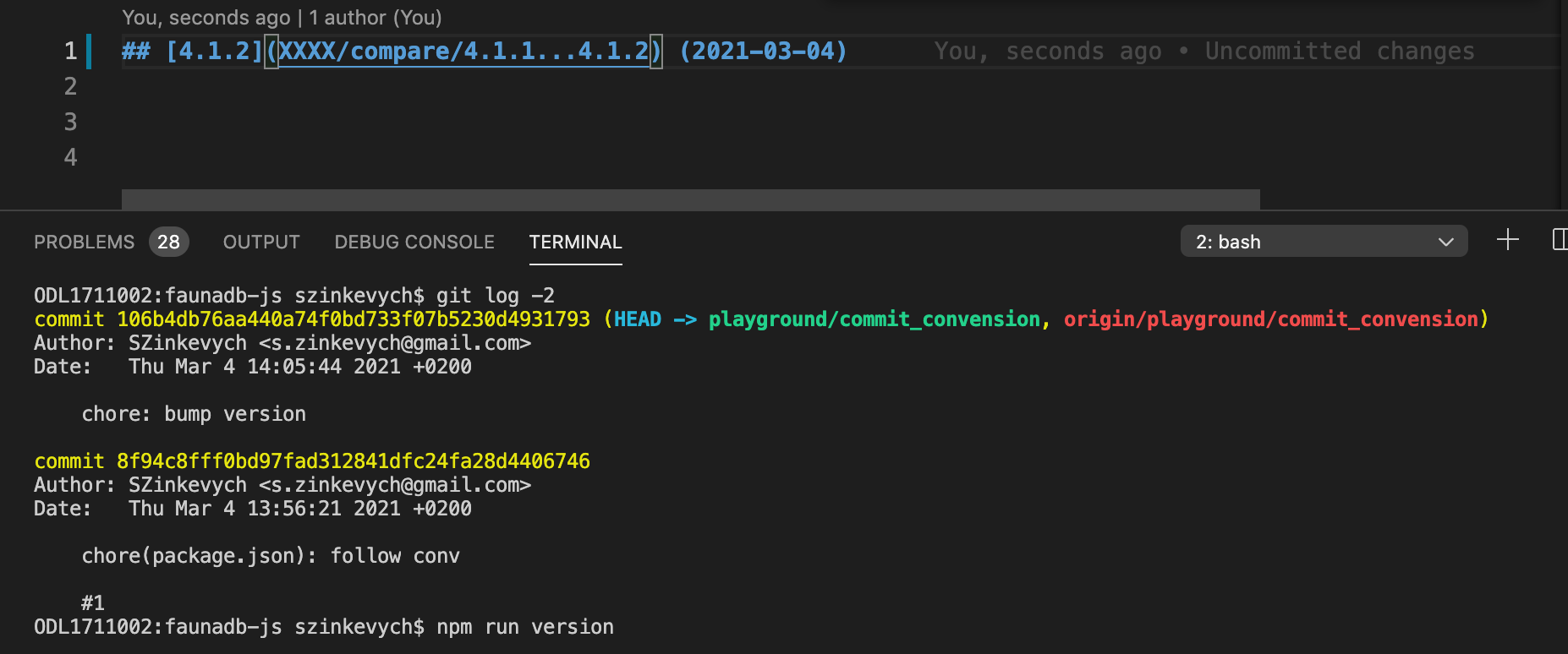 No commit messages generated · Issue #776 · conventional-changelog/conventional-changelog · GitHub