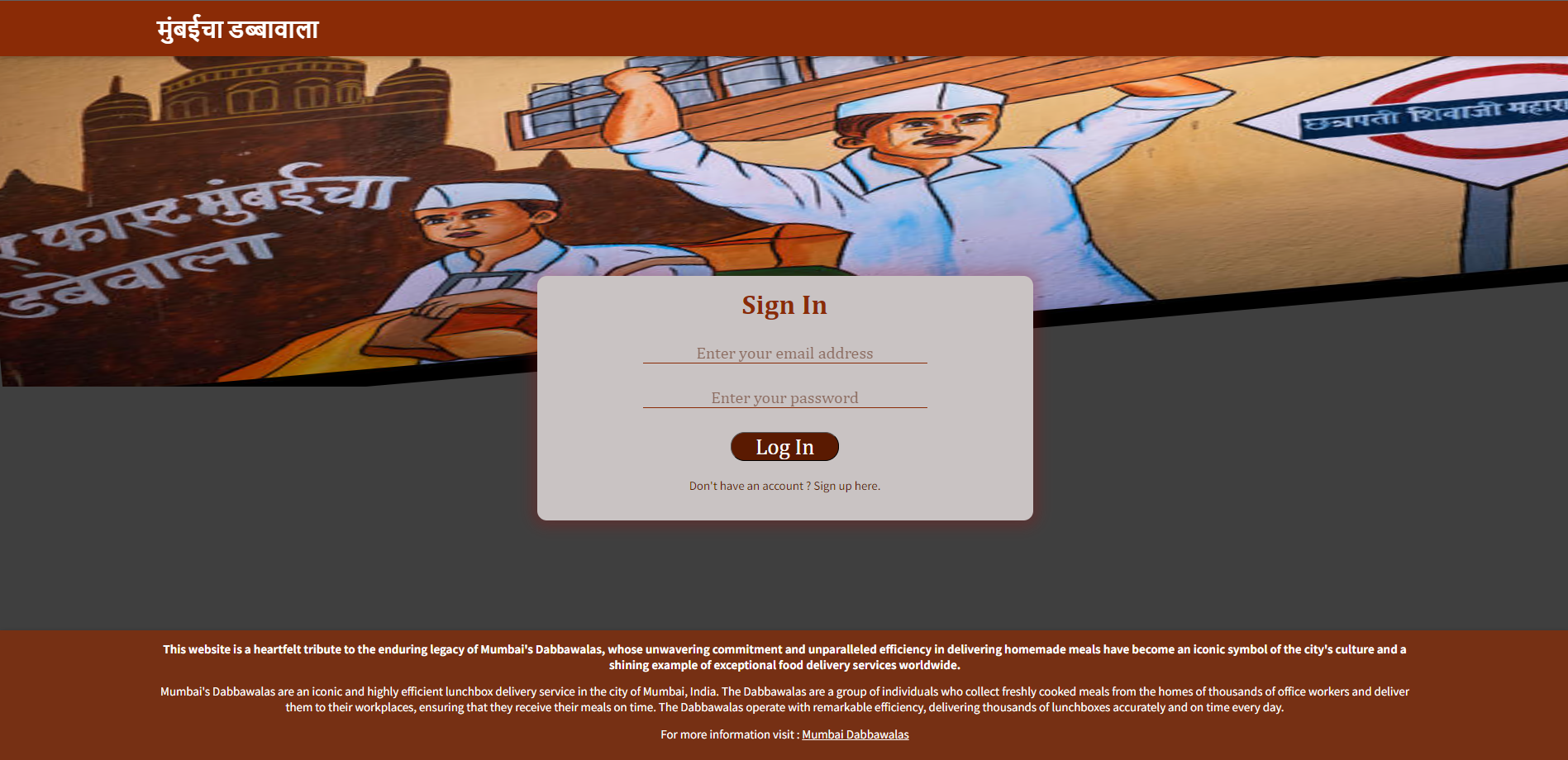 GitHub - UMANGSINHA1/dabba_wala: Dabbawala, a food delivery website, stands as a heartfelt ...