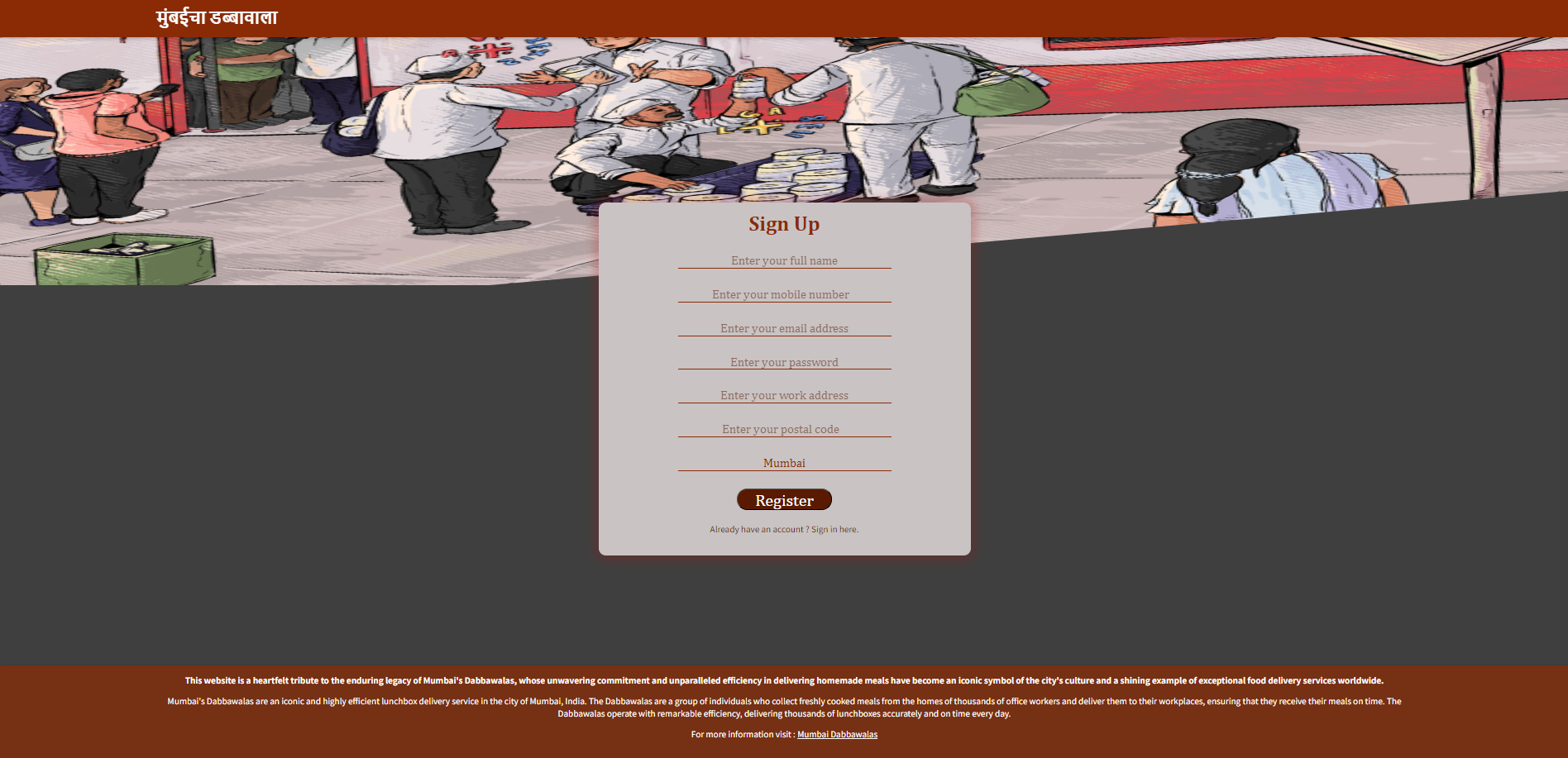 GitHub - UMANGSINHA1/dabba_wala: Dabbawala, a food delivery website, stands as a heartfelt ...