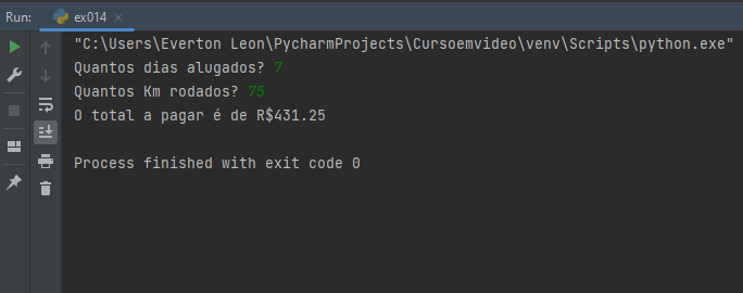 GitHub - Everton-Leon/Aluguel-de-Carros: Programa em Python que calcula ...
