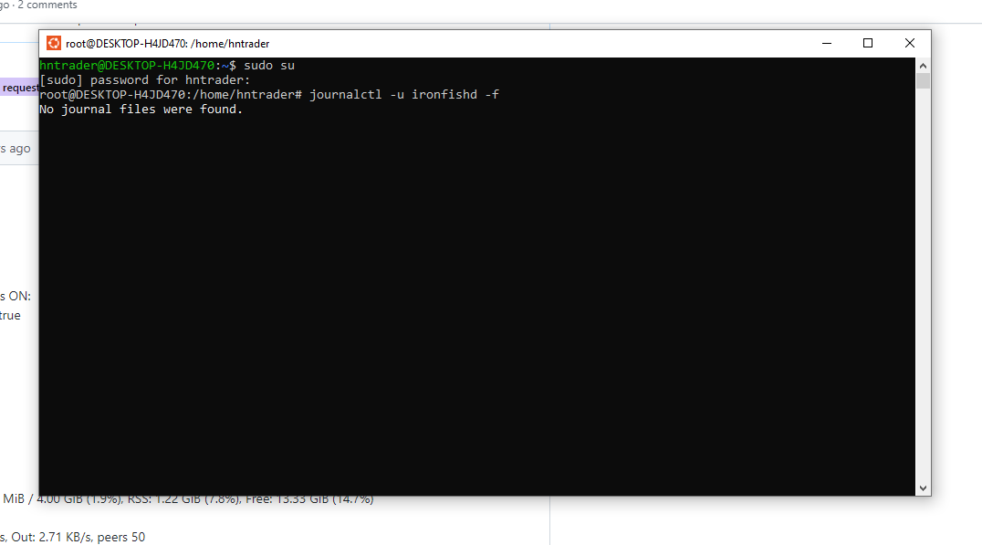 i am runing node last 48 hour, but still no reward please help · Issue #3137 · iron-fish ...