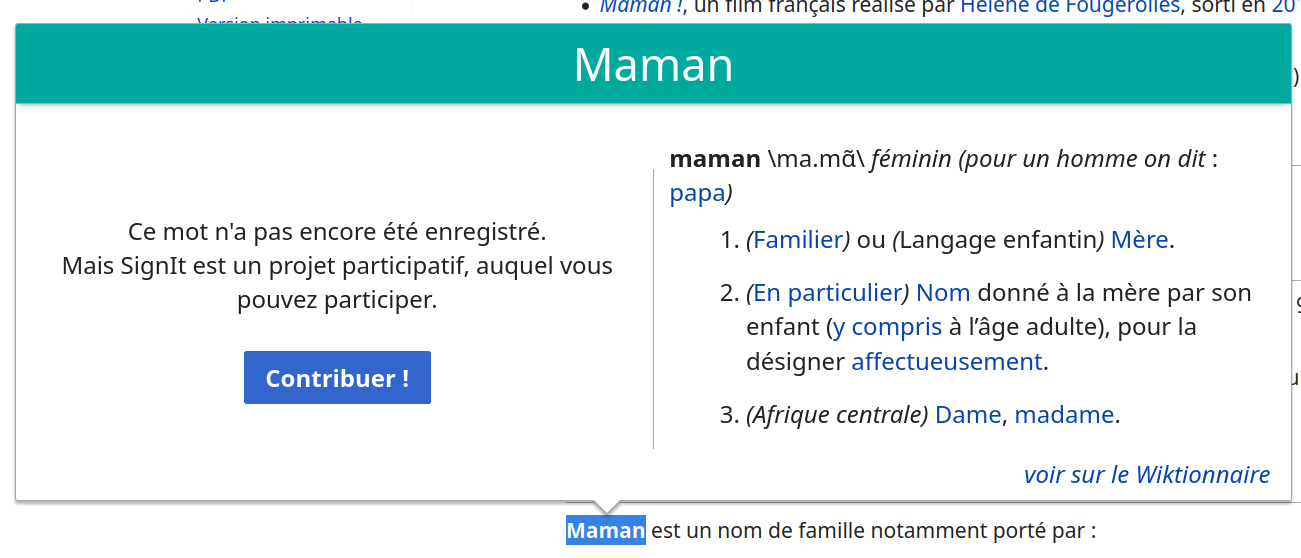Fix "Contribute" button · Issue #7 · lingua-libre/SignIt · GitHub