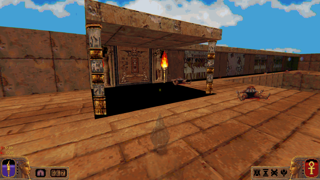 [BUG] [Powerslave/Exhumed] Black textures on level 2 · Issue #493 ...