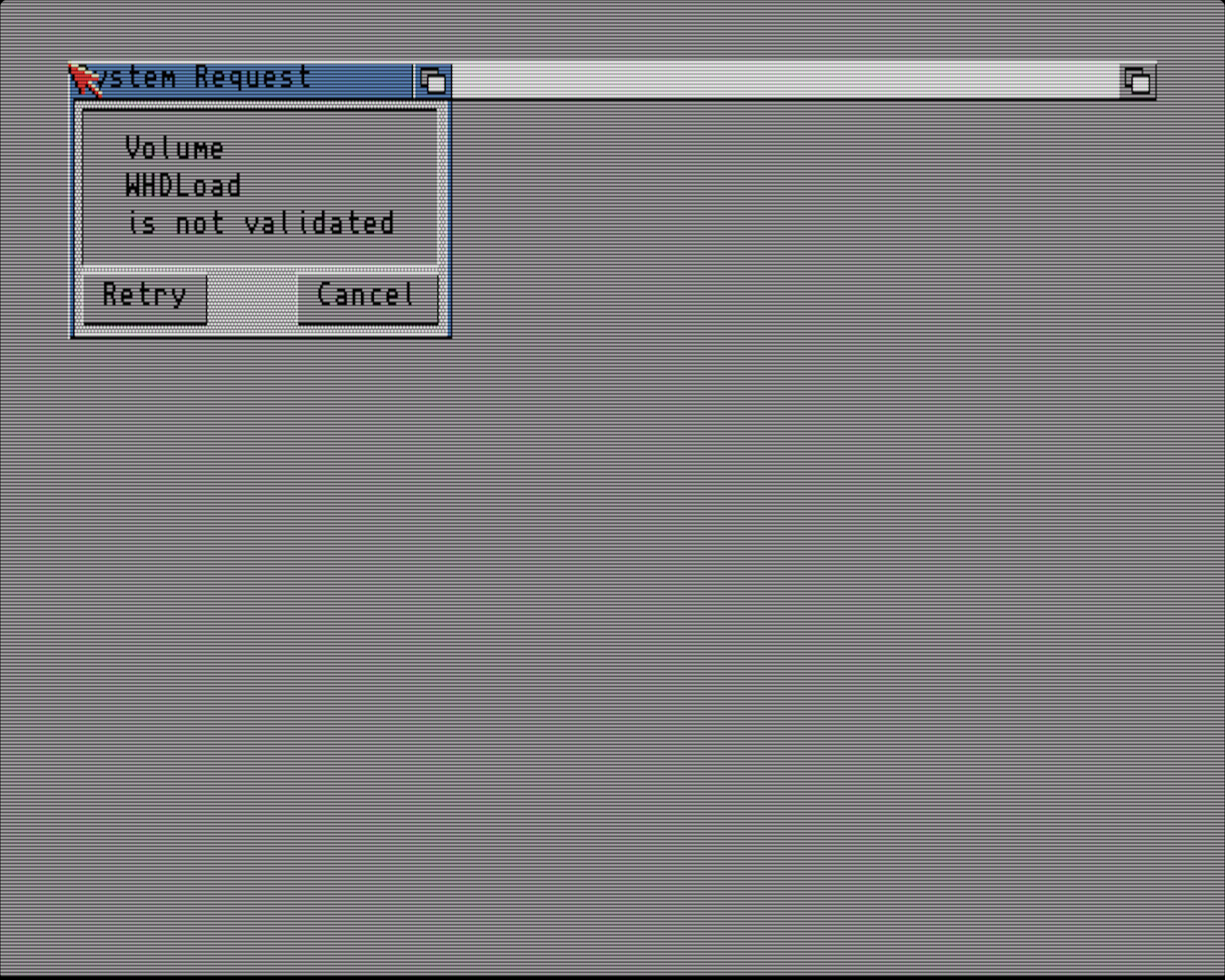 "Volume whdload is not validated" · Issue #204 · libretro/libretro-uae · GitHub