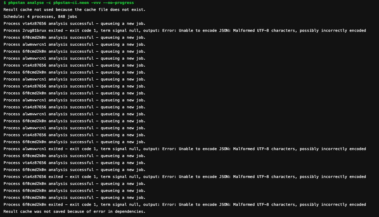 Executing phpstan with parallel workers leads to error. · Issue #3956 ... Executing phpstan with parallel workers leads to error. · Issue #3956 ...