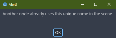Renaming unique node name to the same name · Issue #78922 · godotengine/godot · GitHub
