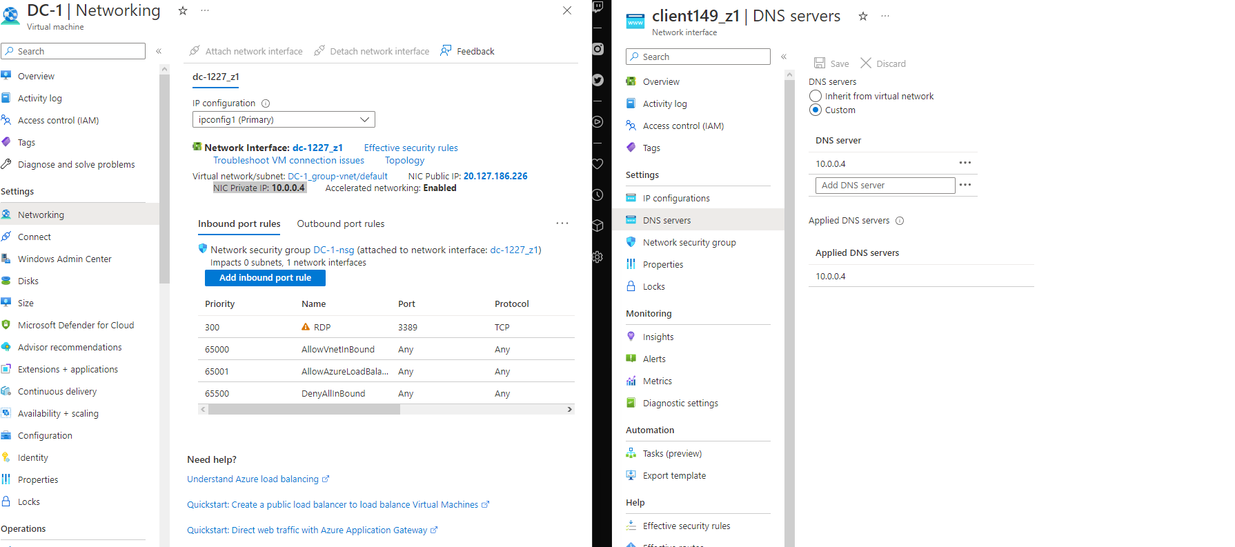 GitHub - MaynorT/On-premises-Active-Directory-Deployed-in-the-Cloud-Azure-