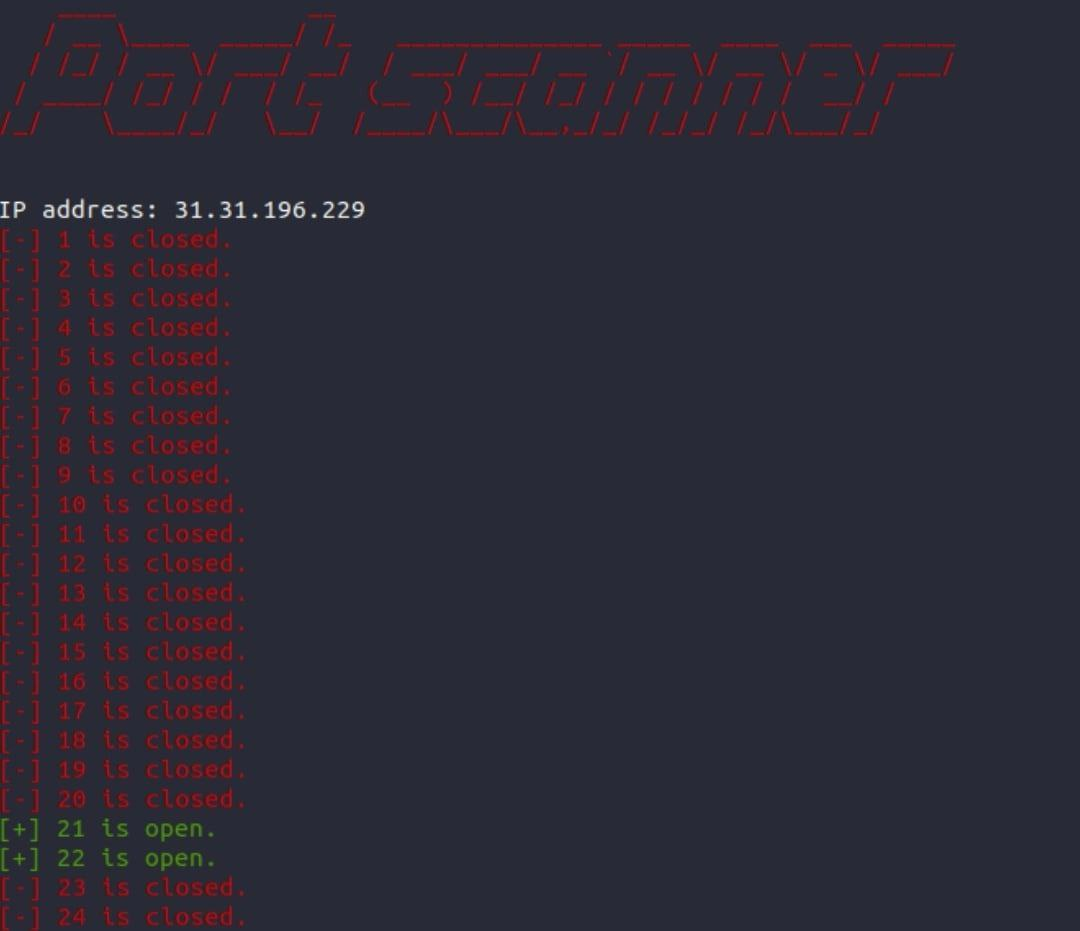 GitHub - zcworka/port_scanner
