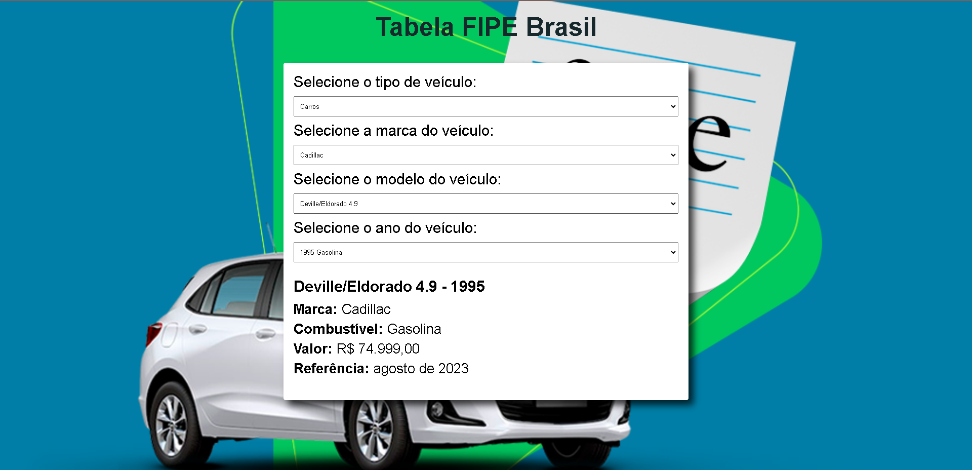 GitHub - YuriSouzaDev/tabela-fipe