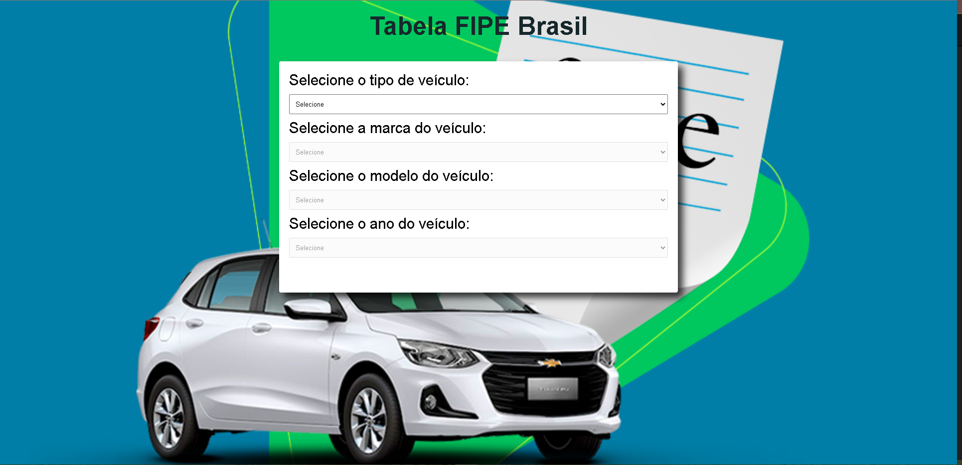 GitHub - YuriSouzaDev/tabela-fipe