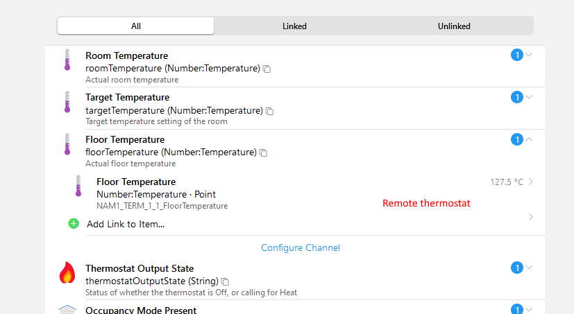 [neohub] After adding repeater Heatmiser Boost, thermostat floor ...