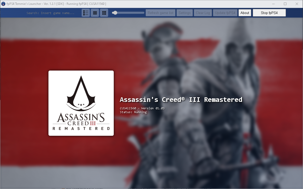 Assassin's Creed® III Remastered - CUSA11560 · Issue #1349 · red-prig/fpps4-game-compatibility ...