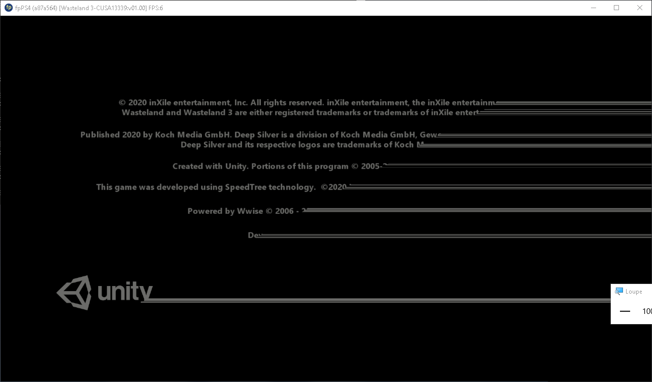 Wasteland 3 - CUSA13339 · Issue #1366 · red-prig/fpps4-game-compatibility · GitHub