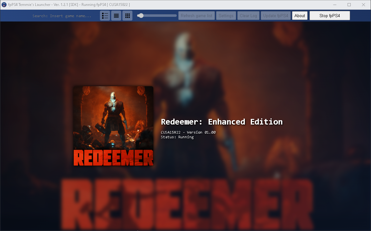 Redeemer Enhanced Edition - CUSA15822 · Issue #1379 · red-prig/fpps4-game-compatibility · GitHub