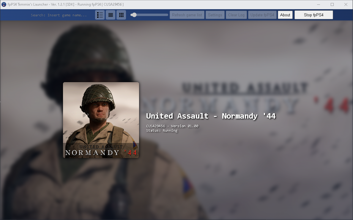 United Assault - Normandy '44 - CUSA29456 · Issue #1447 · red-prig/fpps4-game-compatibility · GitHub
