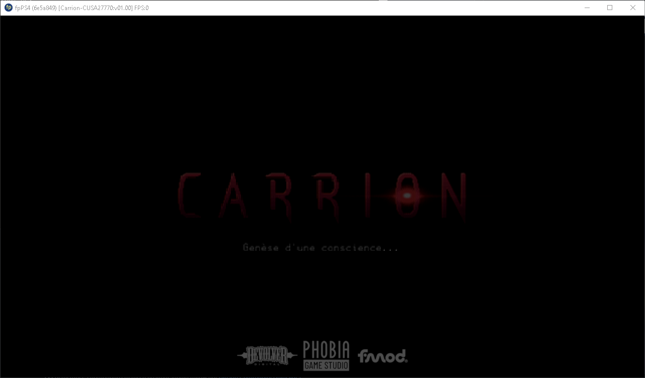 Carrion - CUSA27770 · Issue #1449 · red-prig/fpps4-game-compatibility · GitHub