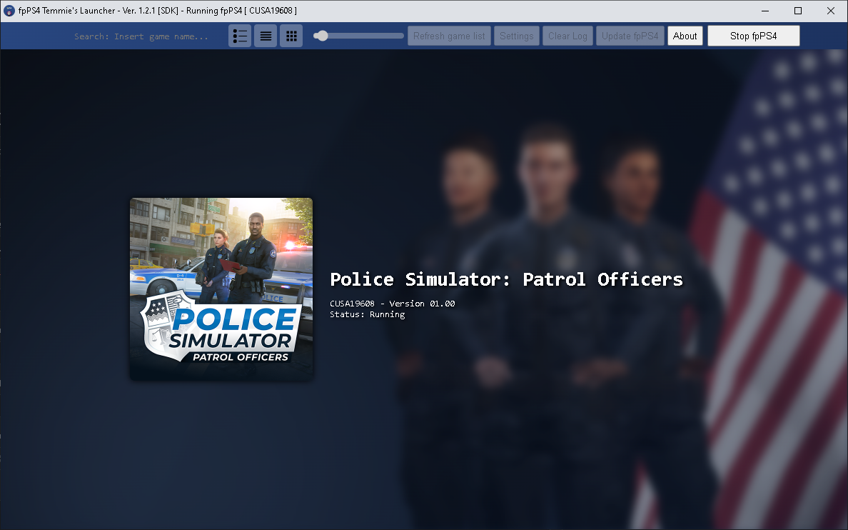 Police Simulator Patrol Officers - CUSA19608 · Issue #1451 · red-prig/fpps4-game-compatibility ...