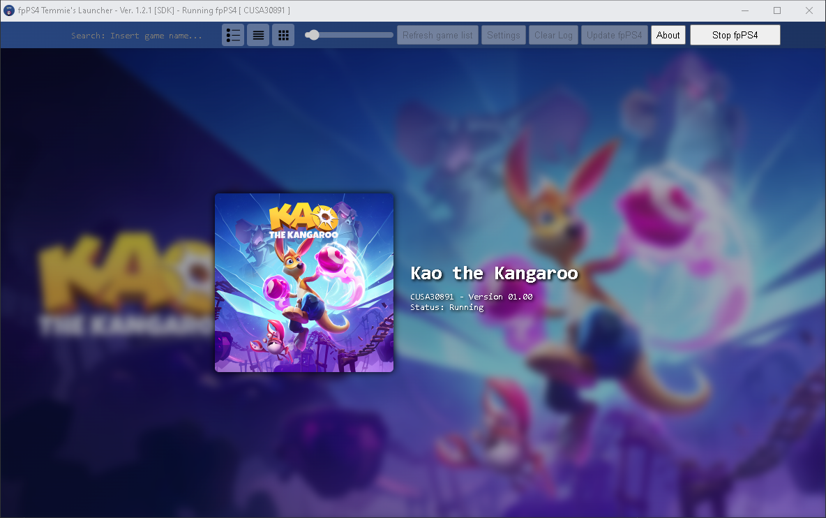 Kao the Kangaroo - CUSA30891 · Issue #1463 · red-prig/fpps4-game-compatibility · GitHub
