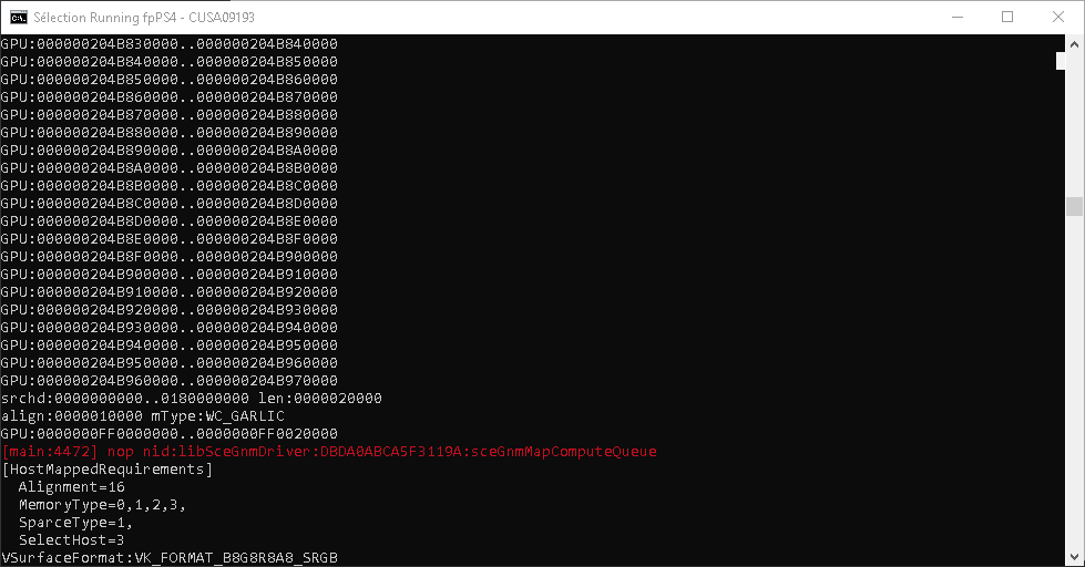 Resident Evil 2 (2019) - CUSA09171 · Issue #280 · red-prig/fpps4-game ...