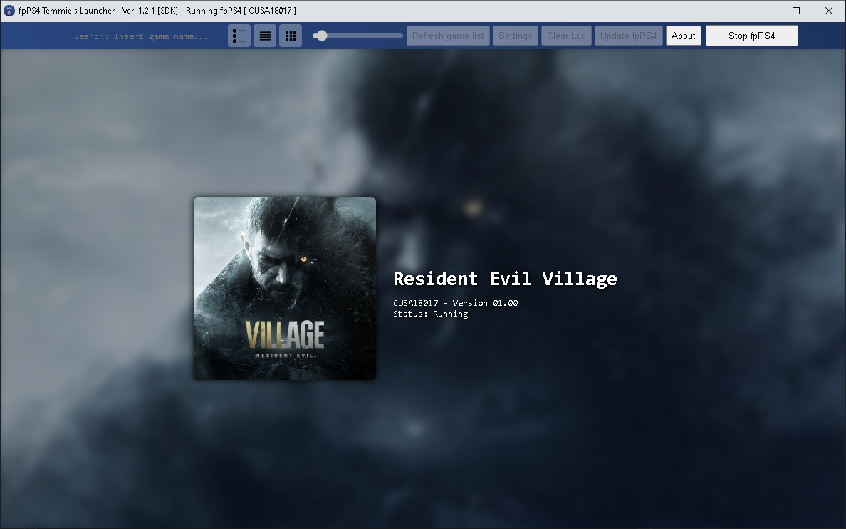 Resident Evil Village - CUSA18017 · Issue #1474 · red-prig/fpps4-game ...
