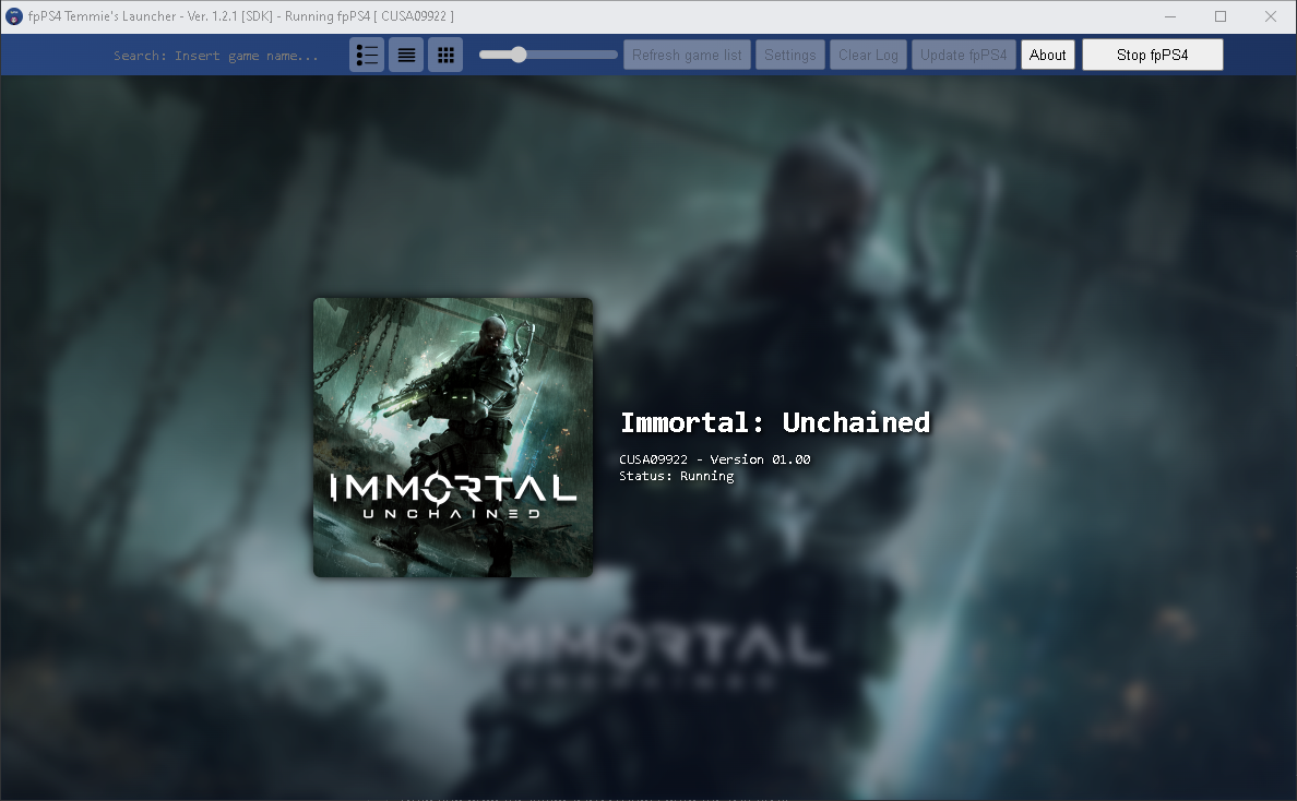 Immortal Unchained - CUSA09922 · Issue #1517 · red-prig/fpps4-game-compatibility · GitHub
