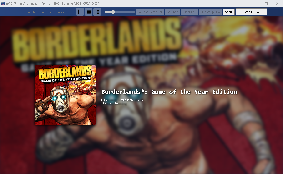 Borderlands® Game of the Year Edition - CUSA10455 · Issue #1518 · red-prig/fpps4-game ...