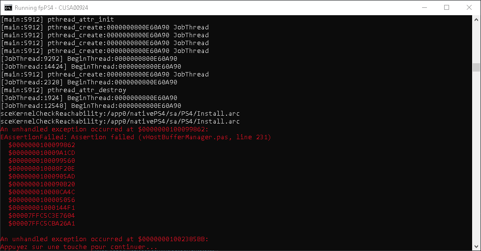 Resident Evil Revelations 2 - CUSA01141 · Issue #245 · red-prig/fpps4 ...