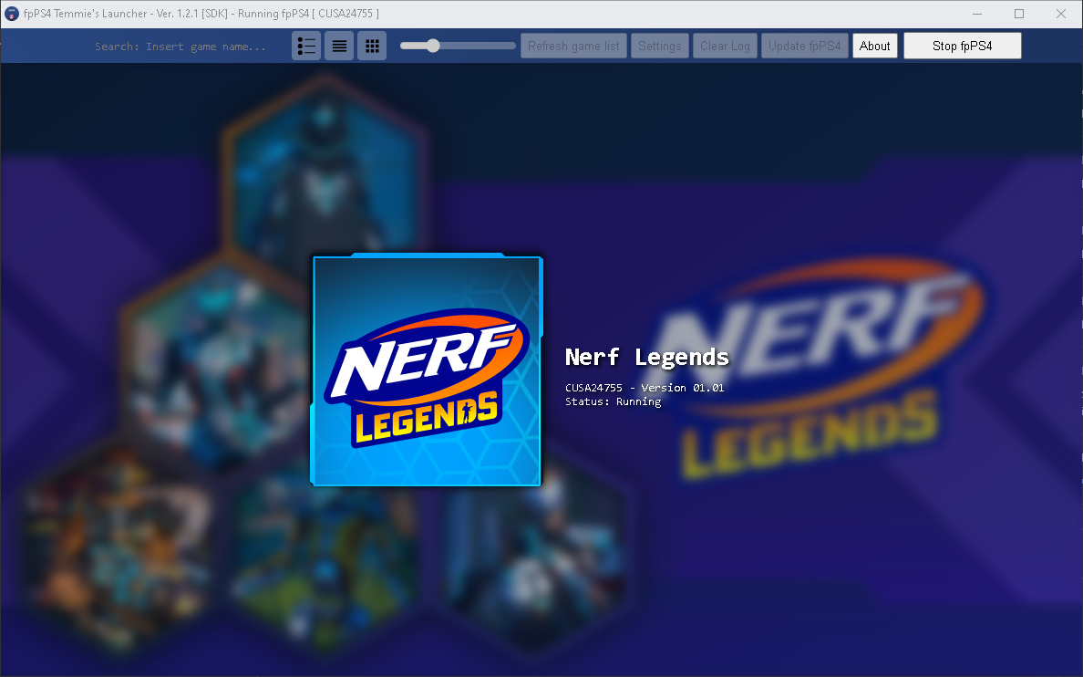 Nerf Legends - CUSA24755 · Issue #1561 · red-prig/fpps4-game-compatibility · GitHub