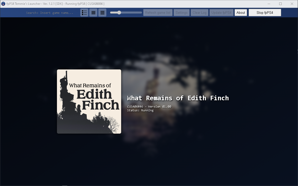 What Remains of Edith Finch - CUSA06886 · Issue #1566 · red-prig/fpps4 ...